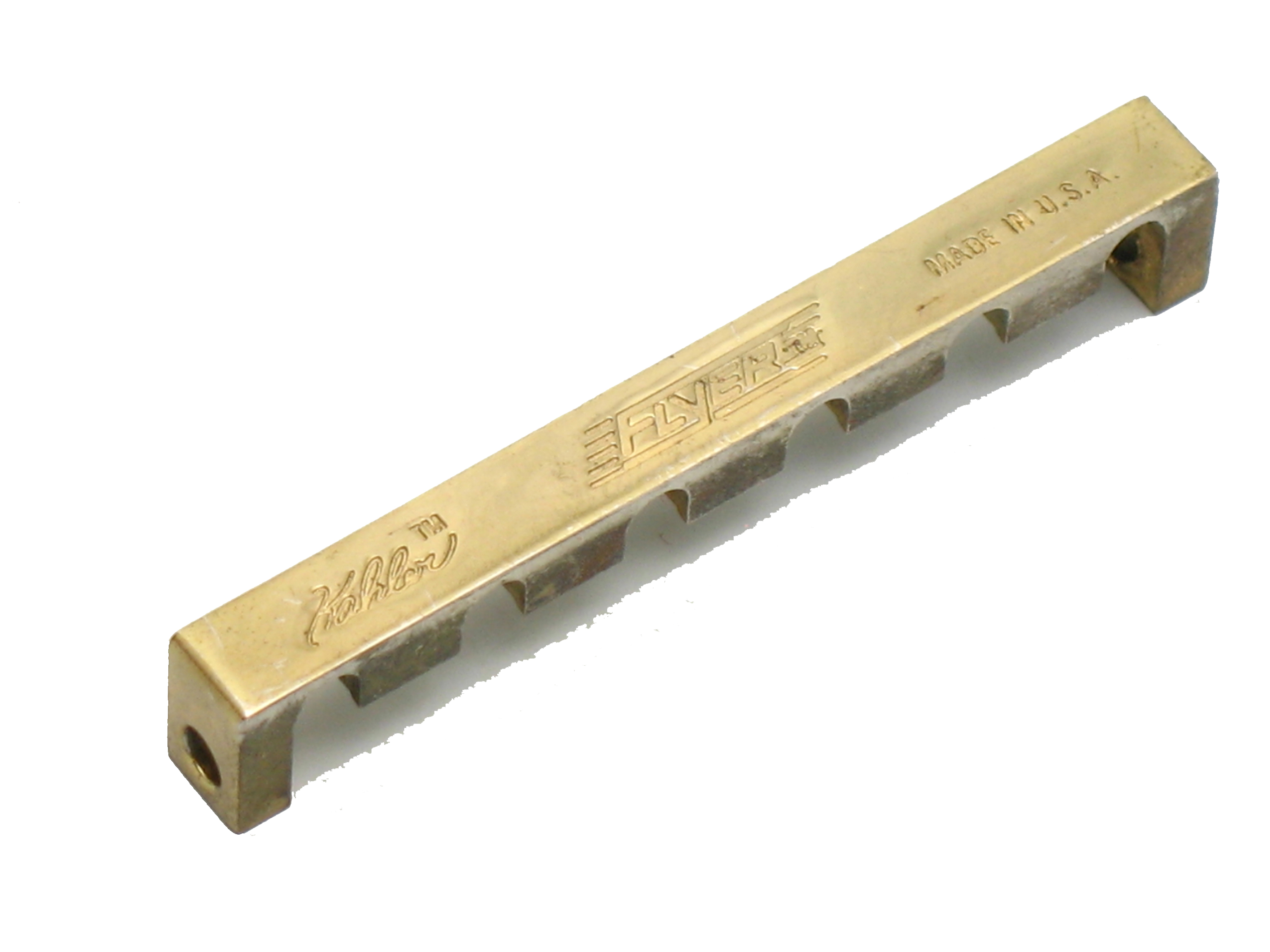 2330 Flyer Tremolo - CAM: Kahler Flyer Saddle Bar - Gold - Whammy Parts